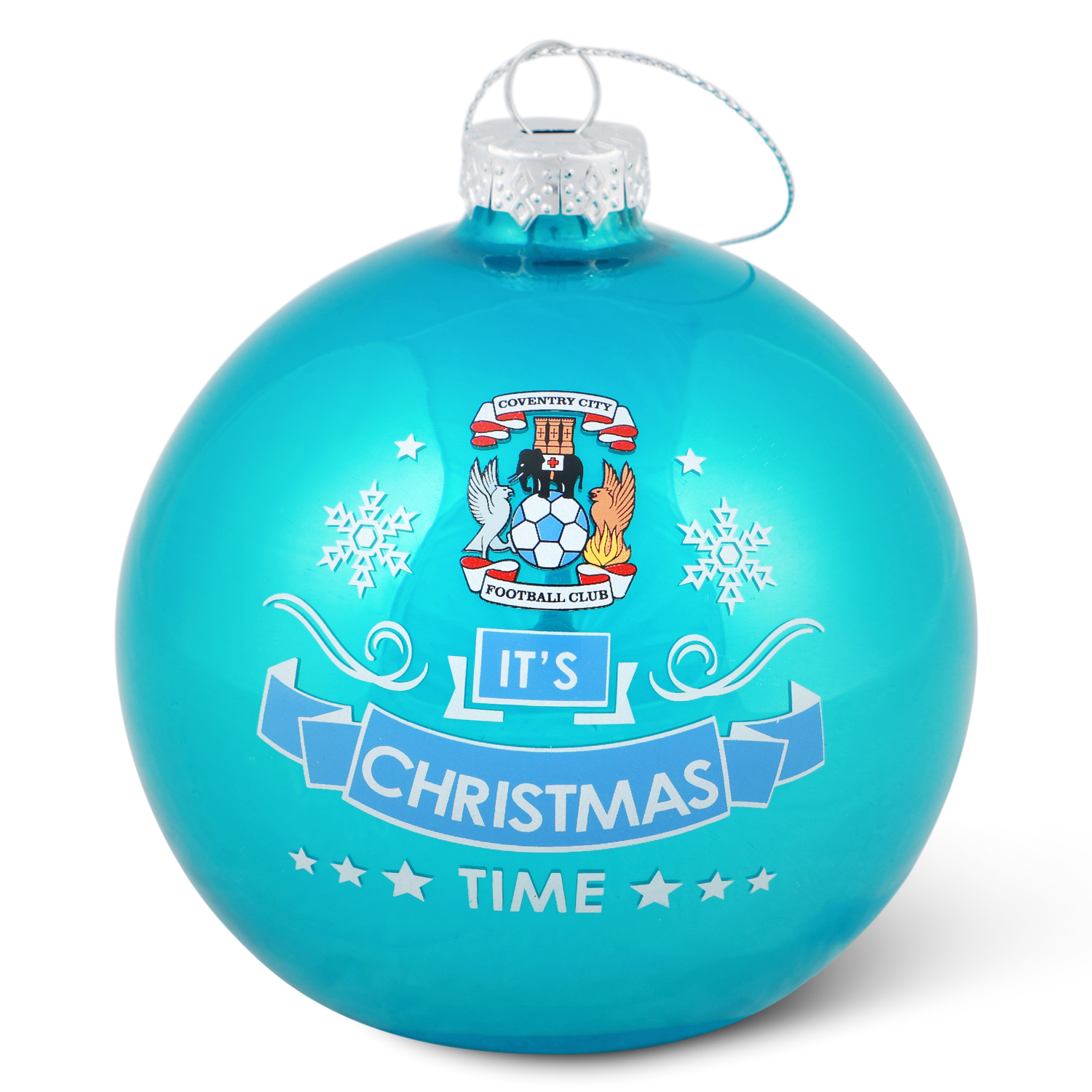Coventry City 10cm Christmas Bauble