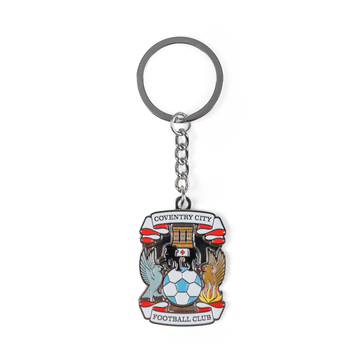 Coventry City Full Colour Crest Keyring