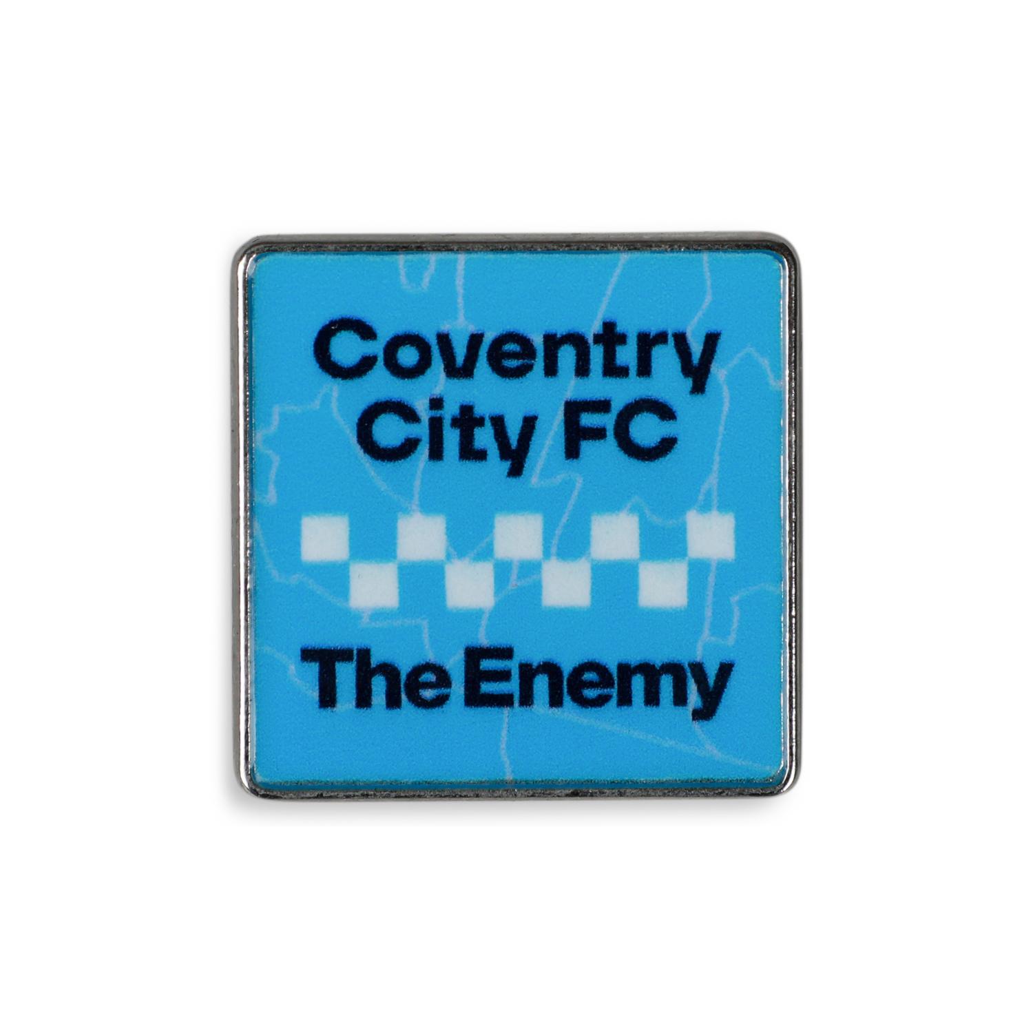 CCFC x The Enemy Metal Pin Badge