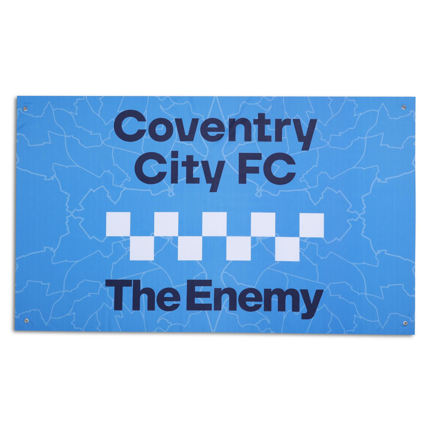 CCFC x The Enemy Flag 5ft x 3ft
